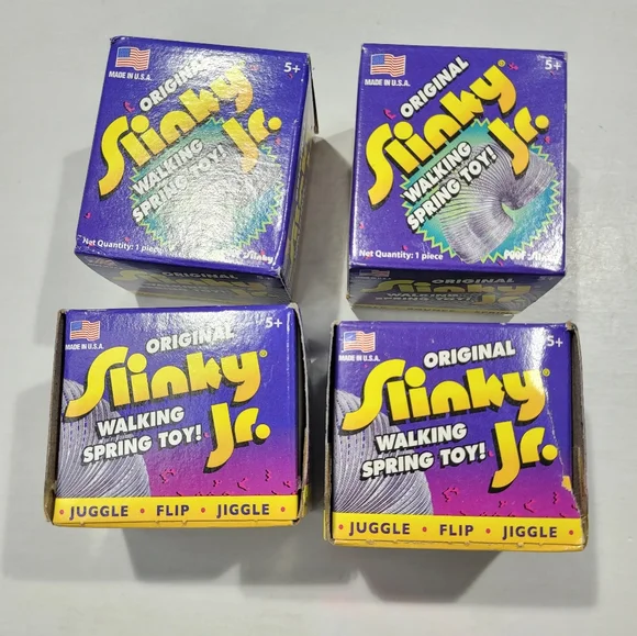 Poof! | Toys | Poof Original Slinky Jr Walking Spring Toy Blue And ...